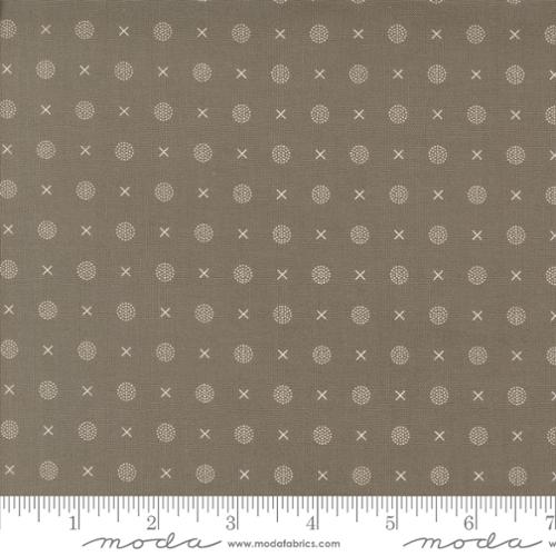 Abloom Slate X O Dots by Corey Yoder for Moda – QuiltFab
